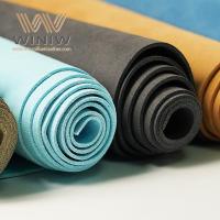 China Micro Fiber Vegan Leather Ultra Suede Sofas Leather Fabric Material for sale