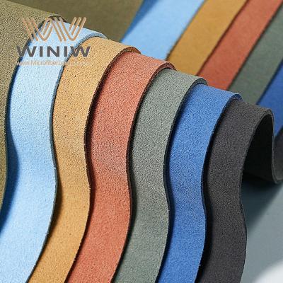 China Microfiber Leather Ultrasuede Upholstery Fabric Alcantara Material For Sofas for sale