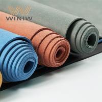 China Micro PU Vegan Leather Ultrasuede Fabric For Furniture Upholstery for sale