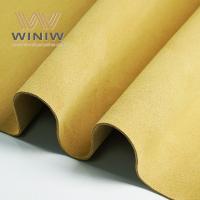 China Stain Resistant Micro Suede Vegan Fabric Sofa Upholstery Leather for sale
