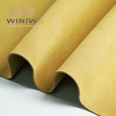 China Stain Resistant Micro Suede Vegan Fabric Sofa Upholstery Leather for sale