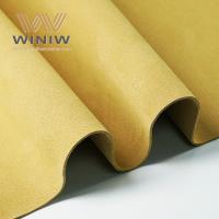 China Stain Resistant Micro Suede Vegan Fabric Sofa Upholstery Leather for sale