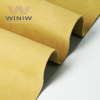 China Stain Resistant Micro Suede Vegan Fabric Sofa Upholstery Leather for sale