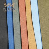 China 1.2mm Micro Fiber PU Suede Leather Ultrasuede Sofa Cover Cloth Material for sale