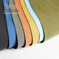 China Colorful Synthetic Microsuede Leather Upholstery Fabric For Sofas for sale