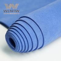 China 1.2mm Microsuede Faux Leather Velvet Furniture Fabric Sofas Making Leather for sale
