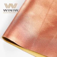 China Scratch Resistant Micro Synthetic Leather Vegan Fabric For Hand Bags Making for sale