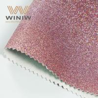 China 1.4mm Glitter Series Micro Fiber Vegan Fabric Hand Bags Material for sale