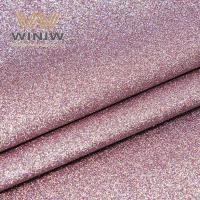 China 1.4mm Glitter Series Micro Fiber Vegan Fabric Hand Bags Material for sale