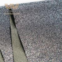 China Glitter Series Micro Fiber Bags Upper Leather Fabric Material for sale