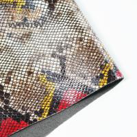 China Abrasion Resistant Micro PU Leather Faux Leather Vegan Upper Fabric In Bags for sale