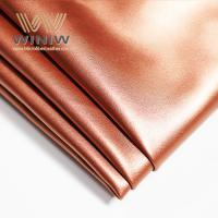 China 0.6mm Smooth Micro PU Leather Fabric Material Hand Bags Leather for sale