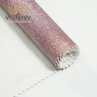 China Stain Resistant Micro Leather Vegan Fabric Material For Handbags for sale