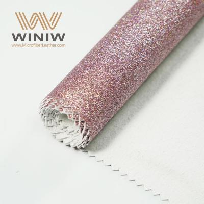 China Stain Resistant Micro Leather Vegan Fabric Material For Handbags for sale