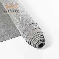 China 0.6mm Grey Micro Fiber Suede Fabric Material Ultra Suede Leather For Gloves for sale