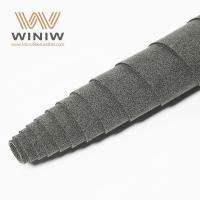 China 0.6mm Microsuede Leather PU Material Vegan Suede Fabric Sport Gloves Leather for sale