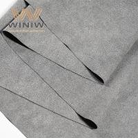 China Soft Suede PU Leather Micro Suede Velvet Artificial Leather Gloves Material for sale
