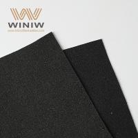 China Black Micro Fiber Suede Vegan Leather Ultra Suede Faux Suede Leather Material For Gloves for sale