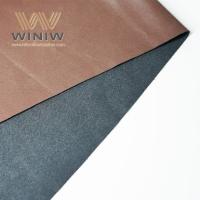 China 0.6mm Micro Fiber Faux Leather Vegan Fabric PU Material For Garments for sale