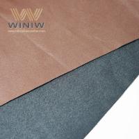 China 0.6mm Micro Fiber Faux Leather Vegan Fabric PU Material For Garments for sale