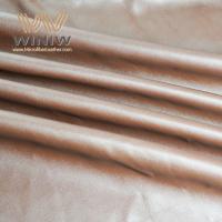 China Soft Microfiber Synthetic Vegan Leather Fabric Garments Leather for sale