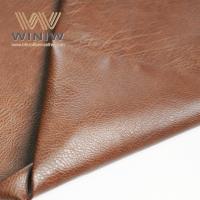 China Eco Friendly Artificial Faux Leather Fabric Microfiber Leather Material For Garments for sale