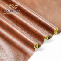 China Superior Quality Faux Microfiber Leather Fabric Vegan Material Garments Leather for sale