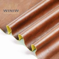 China Superior Quality Faux Microfiber Leather Fabric Vegan Material Garments Leather for sale