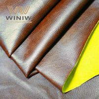 China Anti Bacterial Microfiber Imitation Leather PU Coated Fabric Garments Leather for sale