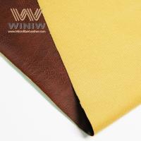 China Anti Mildew Micro Artificial Imitation Leather Vegan Fabric PU Material For Garments for sale