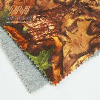 China Soft  Micro Fiber PU Coating Leather Imtation Leather Sofa Fabric Material for sale
