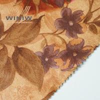 China Waterproof Micro Fiber PU Leather Artificial Leather Sofa Fabric Material for sale