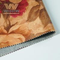 China High Quality Micro Faux Vegan Leather Furniture Upholstery Fabric Sofa Leather for sale