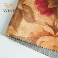China Retro Imitation Vegan Micro Fiber Artificial Leather Sofa Materials for sale