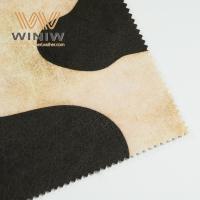 China 1.2mm Microfiber Leather PU Artificial Leather Sofa Fabric Material for sale