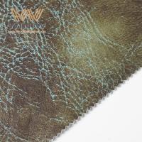 China Wear Resistant Micro PU Leather Artificial Vegan Fabric For Sofa Upholstery for sale
