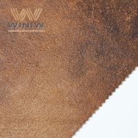 China Premium Micro Fiber Vegan Leather Synthetic PU Materials For Sofa Upholstery for sale