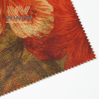 China Most Durable Micro Fiber Synthetic Artificial Leather Sofa Fabric for sale