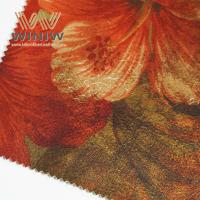 China Most Durable Micro Fiber Synthetic Artificial Leather Sofa Fabric for sale