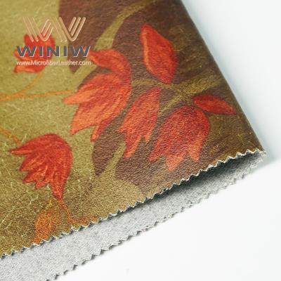 China Best Micro PU Leather Faux Fabric Material For Sofa Covers for sale