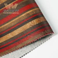 China Waterproof PU Microfiber Leather Artificial Sofa Leather Fabric for sale