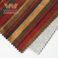 China Waterproof PU Microfiber Leather Artificial Sofa Leather Fabric for sale
