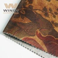 China Long Lasting Micro Faux Vegan Leather Fabric Sofa Covers Materials for sale
