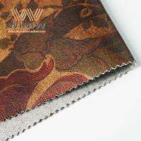 China Long Lasting Micro Faux Vegan Leather Fabric Sofa Covers Materials for sale
