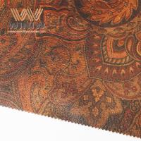 China Scratch Resistant Micro Fiber Vegan Fabric Synthetic Leather Sofa Material for sale