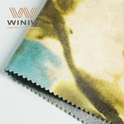 China Colorful Synthetic Microfiber Leather Upholstery Fabric For Making Sofas for sale