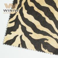China Odorless Micro Fiber Leather Upholstery Vegan Fabric Material For Making Sofas for sale