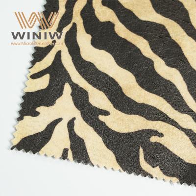 China Odorless Micro Fiber Leather Upholstery Vegan Fabric Material For Making Sofas for sale