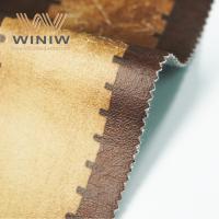 China 1.2mm Micro Fiber Faux Leather Vegan Furniture Fabric Sofas Making Leather for sale