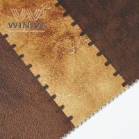 China 1.2mm Micro Fiber Faux Leather Vegan Furniture Fabric Sofas Making Leather for sale